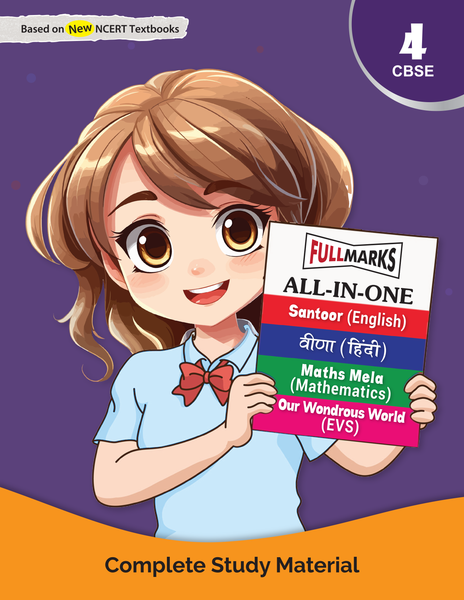 Full Marks All-in-One Class 4 | Complete Study Material for English, H