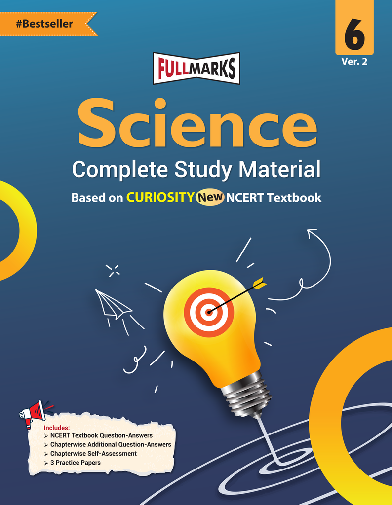 Full Marks Class 6 Combo of 3 Books - Mathematics (GANITA PRAKASH) + S