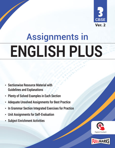 Buy CBSE Class 3 Assignment of English – Full Marks